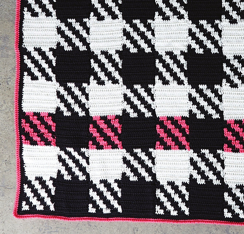Ravelry: Check Please Blanket pattern by Bernat Design Studio