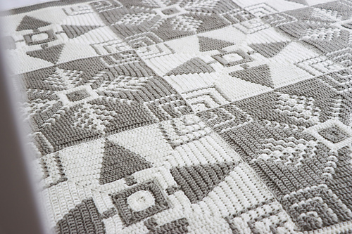 Ravelry: Frosty Pines Throw pattern by Bella Coco Crochet