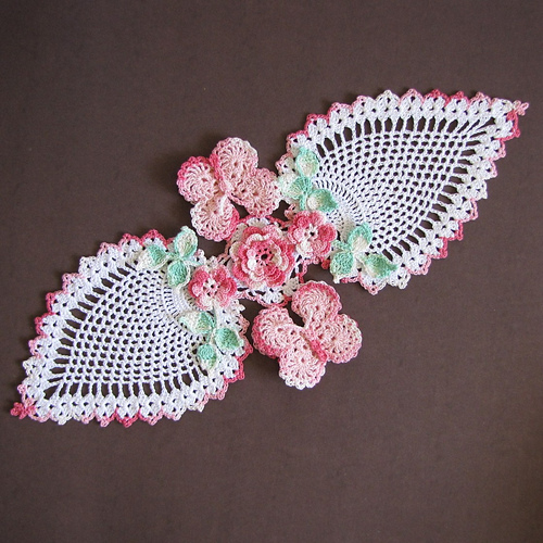Ravelry: Angel Wings Doily pattern by Elizabeth Ann White