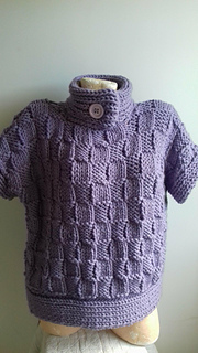 Ravelry: Super Chunky Chequered Slipover pattern by Lorraine Hearn
