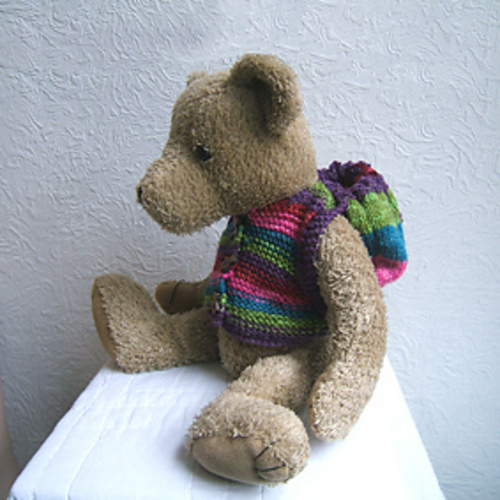 Ravelry: Teddy Rucksack/Child Satchel Girl version pattern by Lorraine ...