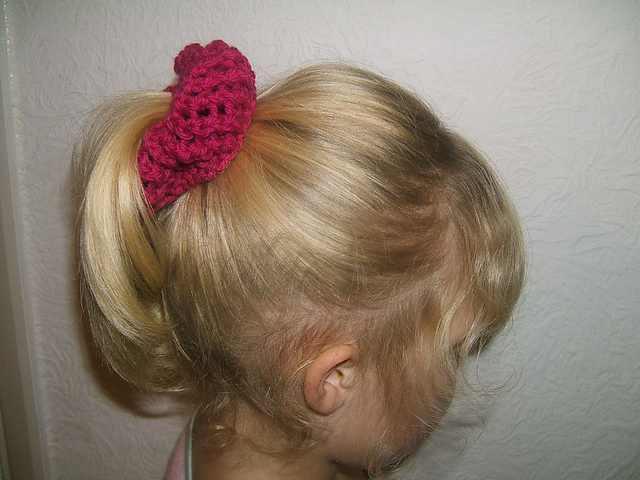 Ravelry: Ballerina Scrunchie pattern by Lorraine Hearn