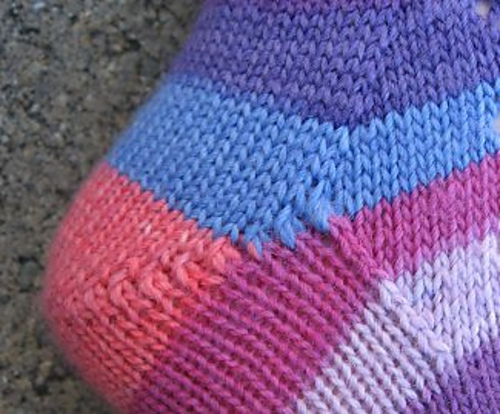 Shadow wrap heel : r/knitting
