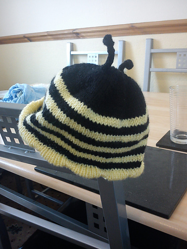 Ravelry: Bee Baby Hat pattern by Lena Swan