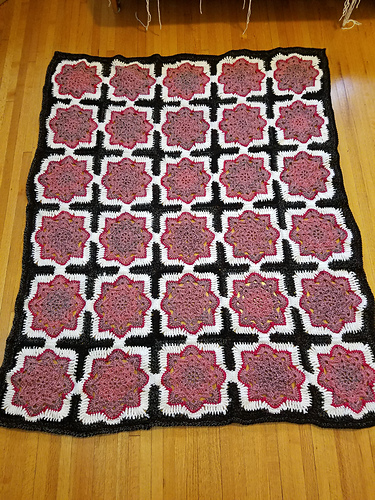 Ravelry: Courtyard Tiles Afghan pattern by Julie Yeager