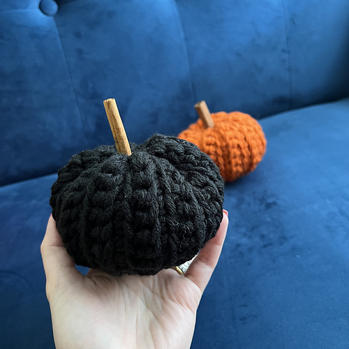 Ravelry: Easy Chunky Pumpkin pattern by Brigitte Martin