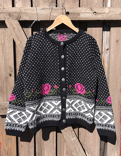 Ravelry: Norwegian rose pattern by Bente Presterud