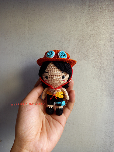 Ravelry: Pirate Fire Fighter Chibi pattern by Bernadette Pidot