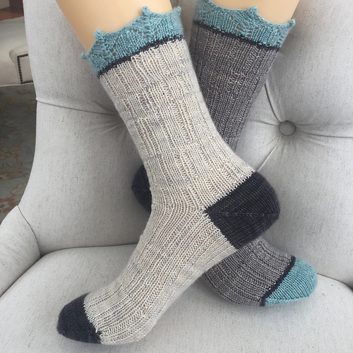 Ravelry: Library Socks pattern by Beth Garbo Designs