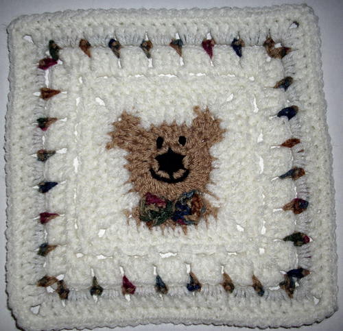 Ravelry: Friendship Bear Square pattern by Elizabeth Ham
