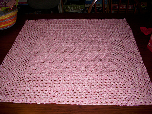 Ravelry: Diagonal Center Afghan pattern by Rose Marie Brooks