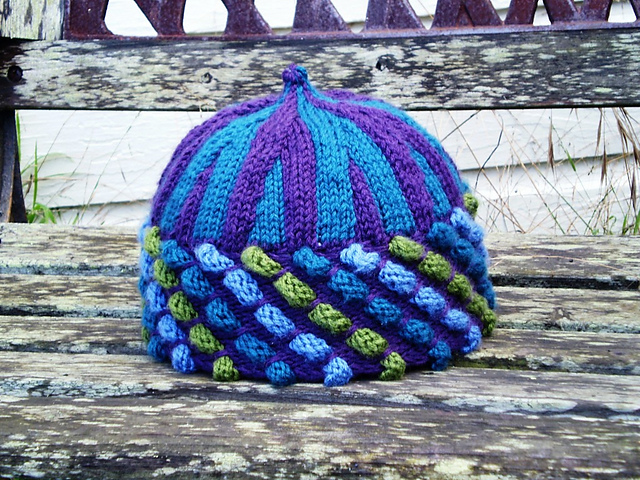 Ravelry: #09 Colorful Caps pattern by Lily M. Chin