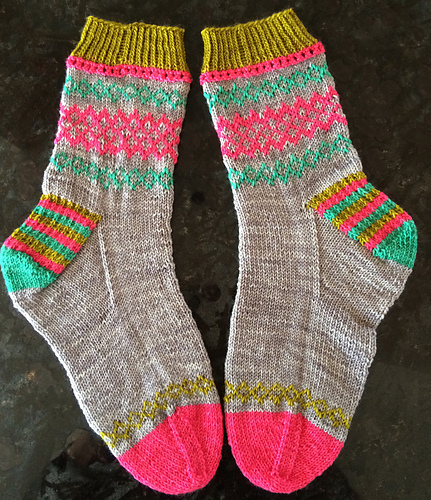 Ravelry: Emlyn socks pattern by Rachel Coopey