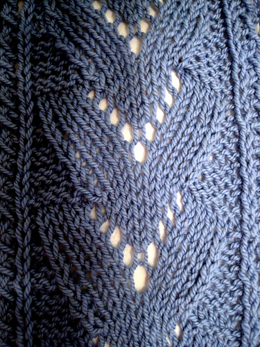 Ravelry: Lace Ripple and Wave Scarf pattern by Barbara Patricia