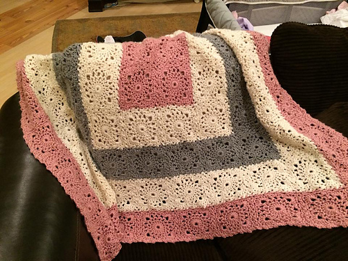Ravelry: Square Upon Square Throw pattern by Katherine Eng