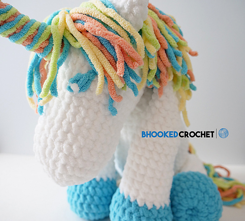 Ravelry: Cuddles Crochet Unicorn pattern by B.Hooked Crochet & Knitting