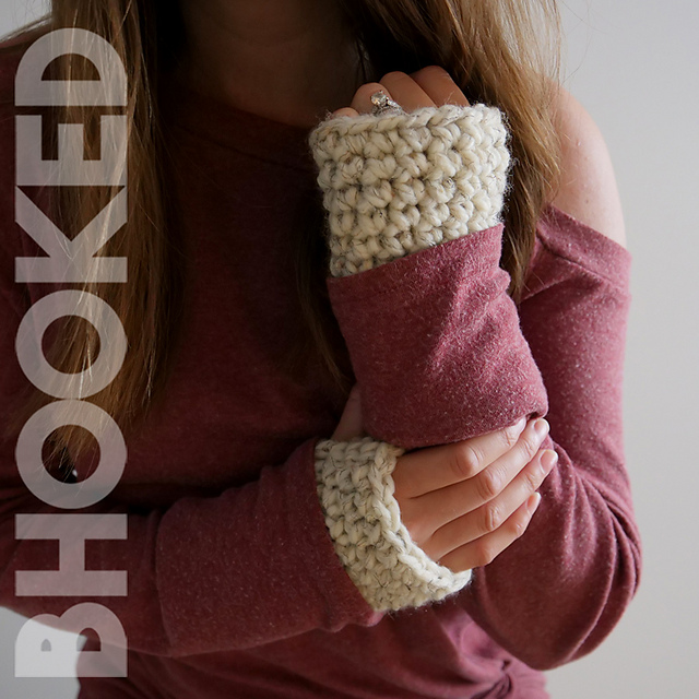 Ravelry: Beginner Crochet Wrist Warmers pattern by B.Hooked Crochet ...