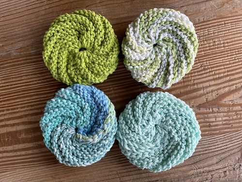 Ravelry: Welted Spiral Scrubbie pattern by Anne With