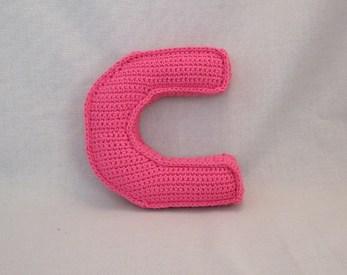 Ravelry: CAPITAL LETTER A pattern by Begoña Sanchez-Sauthier Berrojalbiz