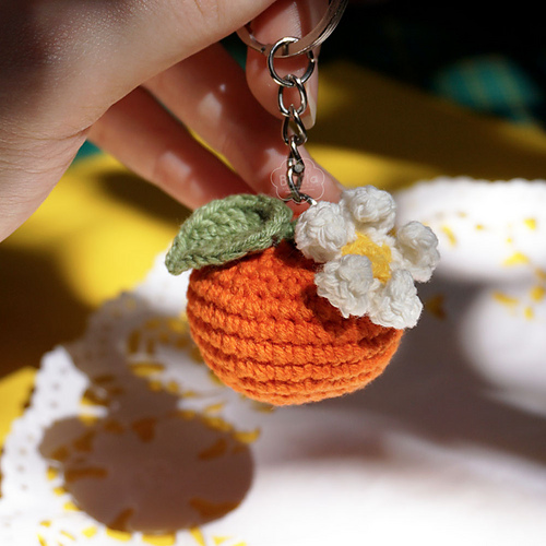 Ravelry: Mandarin Keychain pattern by Ines BED