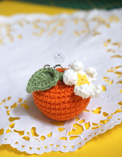 Ravelry: Mandarin Keychain pattern by Ines BED