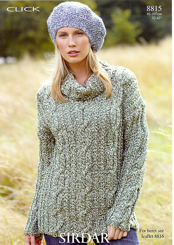 Ravelry: Sirdar 8815, Click Chunky - patterns