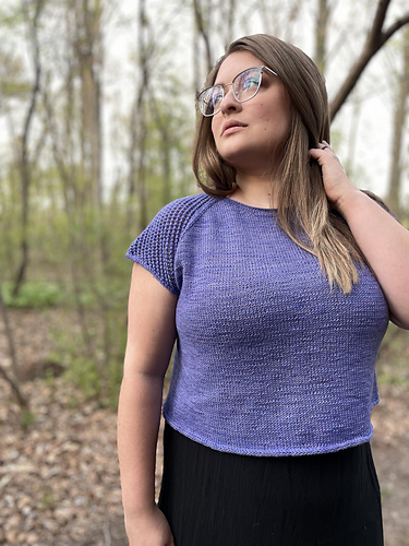 Ravelry: Uptown Tee pattern by Tori Yu