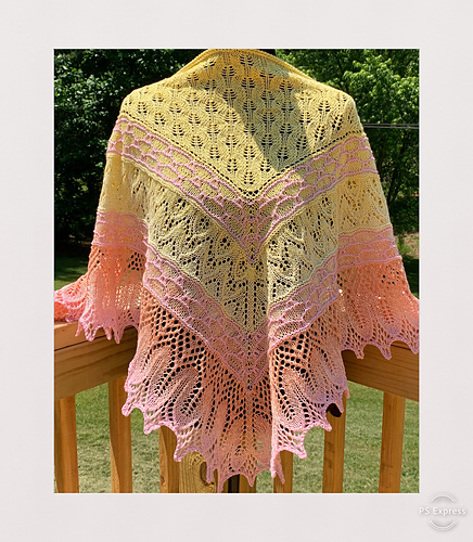 Ravelry: Falderal (2023 Mystery Shawl) pattern by Rosemary (Romi) Hill