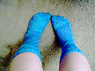 Ravelry: Ocean Swirl Socks pattern by Ann Henson