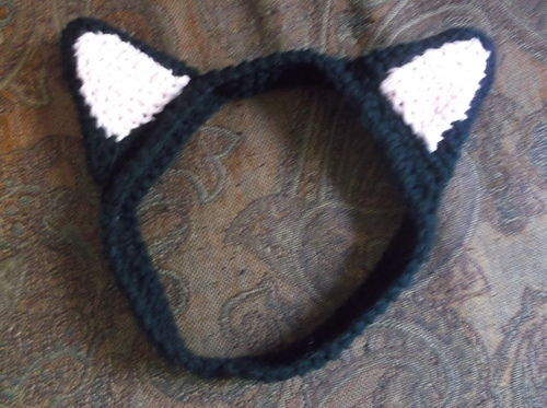 Ravelry: Cat Ears Headband pattern by Beverley K. Melillo