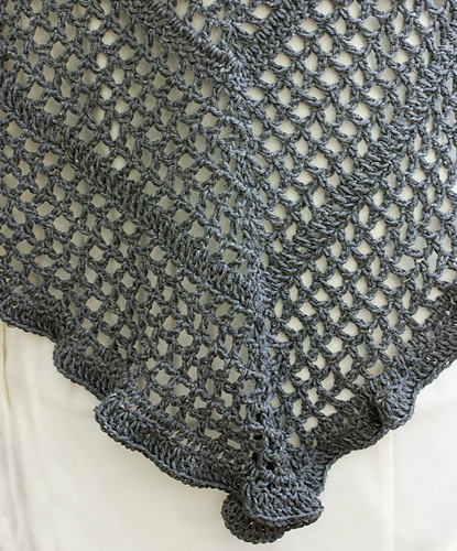 Ravelry: Simple Triangle Shawl pattern by Judy Stalus