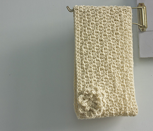 Ravelry: Easy Crochet Flower Cowl pattern by Judy Stalus