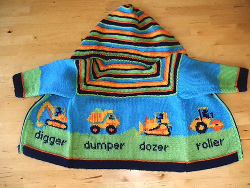 Ravelry: Digger Jacket pattern by Sam Godden