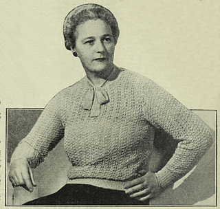 Ravelry: Matron's Summer Jumper in Eyelet Lace Pattern pattern by Verlee