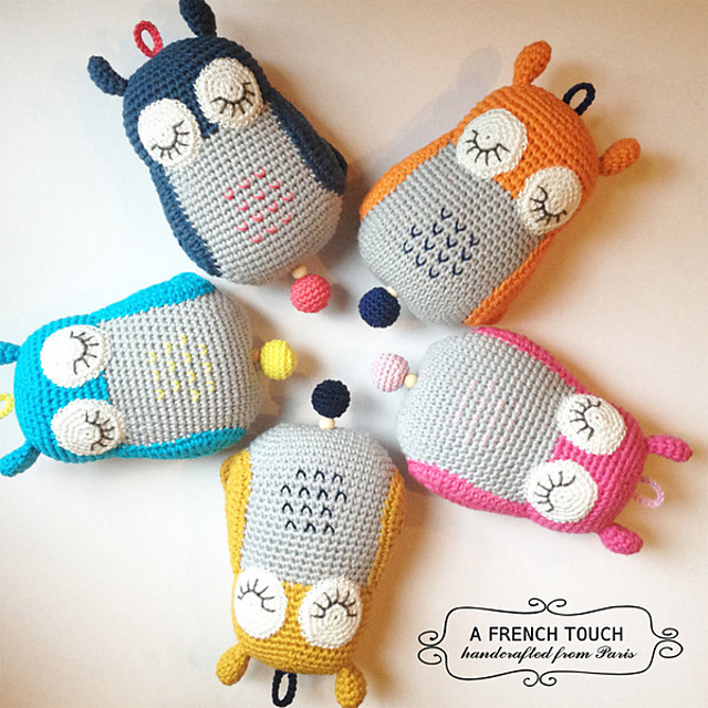 Ravelry: Music Owl "LULA" pattern by A FRENCH TOUCH