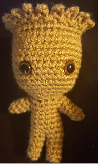 Ravelry: Baby Groot pattern by Kay's Creation Korner
