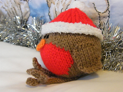 Ravelry: Christmas Robin pattern by Jacqui Turner