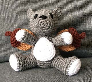 Ravelry: Flying Squirrel pattern by designed for kids