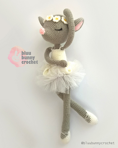 Ravelry: Ballerinas - Mendy Mouse pattern by Renata Volent
