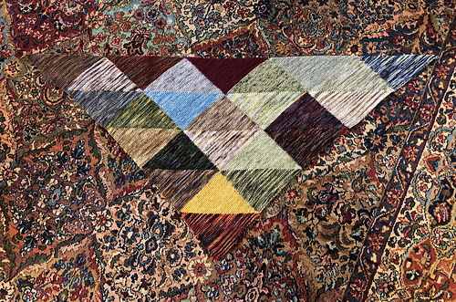 Ravelry: Calico Quilt Shawl pattern by Samantha Troia