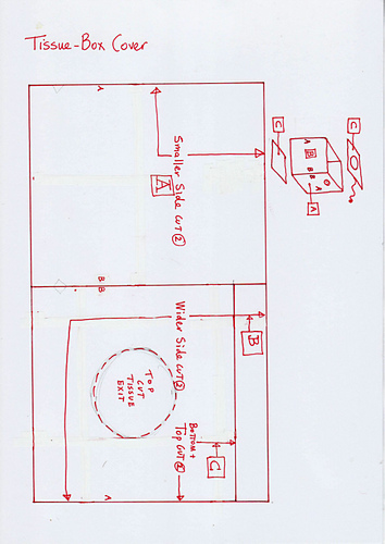 Ravelry: Jon's Tissue Box Cover pattern by Robyne Melia