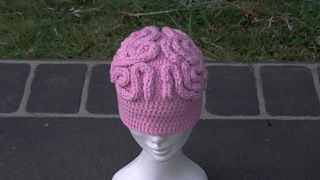 Ravelry: Brain Beanie/Hat pattern by Crochet with Clare