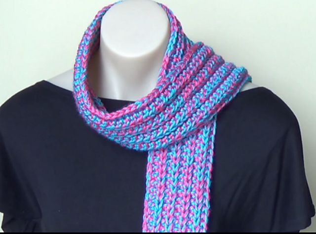 Ravelry: Ribbed Scarf pattern by Crochet with Clare