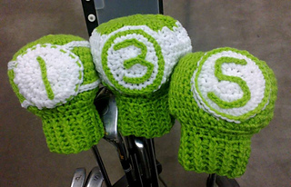 Ravelry: Golf Club Covers pattern by Crochet with Clare