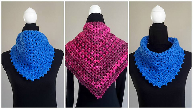 Ravelry: Crochet V-Stitch Shawl pattern by Crochet with Clare