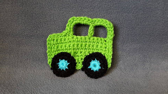 Ravelry: Crochet Car Applique pattern by Crochet with Clare