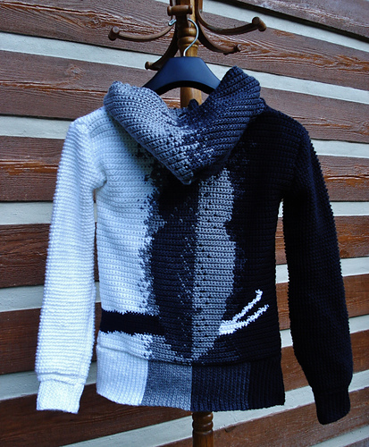 Ravelry: Silent Wisdom Owl Hoodie pattern by Summer Yarbrough