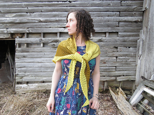 Ravelry: Little Barley Shawl pattern by Kelly McClure