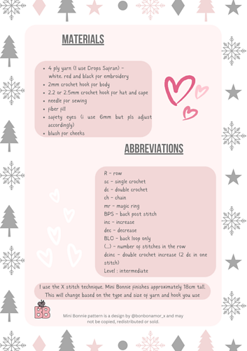 Ravelry: Mini Bonnie pattern by Samantha Hayward