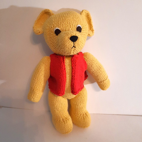 Ravelry: Teddy Bear Vest pattern by bonnie bunny